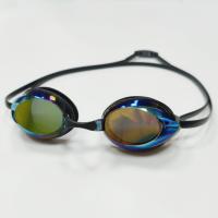 China HD Anti-Fog Swimming Goggles UV Protection Wide View 21x6.2x6.7cm for Training for sale