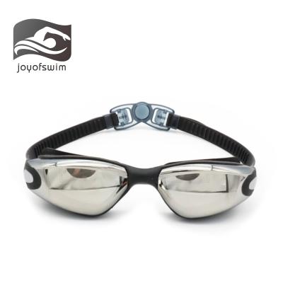 China Anti Fog UV Protection Swim Goggles for Adult Diving PC Silicone 638M for sale