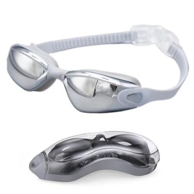 China Professional Anti-Fog Swimming Goggles for Adults UV Protection 3 Sizes S/M/L for sale
