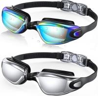 China UV Protection HD Lens Electroplated Swimming Goggles for Adults Wide View Anti-Fog PC Lens for sale