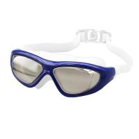 China Adult Anti-Fog Swimming Goggles PC Silicone UV Protection Adjustable Strap Competitive for sale