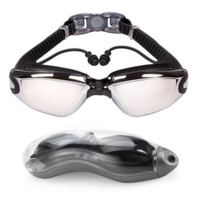 China Adult Clear Conjoined Swimming Goggles Anti-Fog UV Protection Leak-Proof Design 639ME for sale