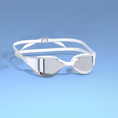 China Anti-Fog Swim Goggles 21x6.2x6.7cm with Silicone Gasket and HD UV380 Lens for Clear Vision for sale
