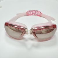 China Anti-Fog Kids Swimming Goggles UV Protection Adjustable Strap Children PC Silicone for sale