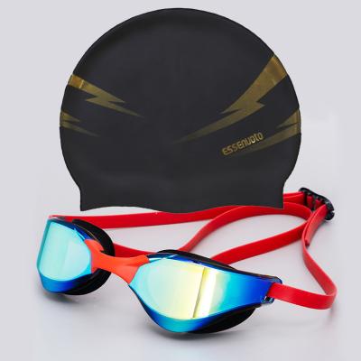 China Anti Fog UV Protection Swimming Goggles for Kids Teens 4-16 Years PC Silicone for sale