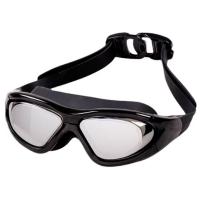 China Anti-Fog Swimming Goggles PC Lens Silicone Gasket Wide View Waterproof for Men Women Youth Teens for sale