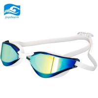 China Customized HD Anti-Fog Swimming Goggles UV 400 Protection Silicone 21x6.2x6.7cm for sale