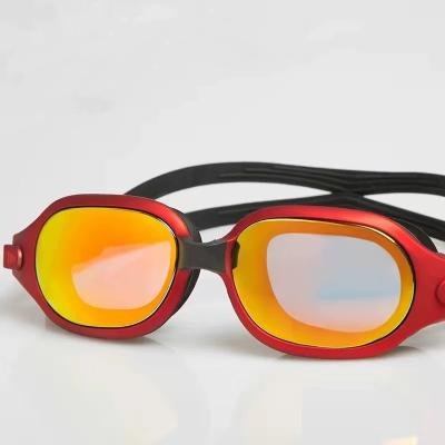 China Anti-fog UV Protection HD Lens Swim Goggles 21x6.2x6.7cm for Adult Training for sale