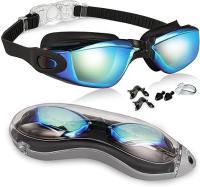 China High Definition Swimming Goggles Anti-Fog UV Protection PC Lens Adjustable Strap Sport Eyewear for sale