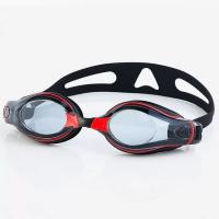 China Adult Anti-Fog Swimming Goggles with UV Protection PC Silicone Mirror Lens for Competition Training for sale