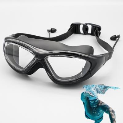 China Professional Adult Swimming Goggles Anti-Fog UV Protection PC Silicone Competition Sport Glasses for sale