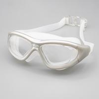 China HUIFEIPU Anti Reflective Adult Swimming Goggles Full Rim Silicone Frame UV Protection for sale