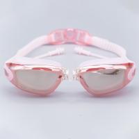 China UV Protection Anti Fog Race Swim Goggles Adjustable Silicone Strap for Women Men for sale