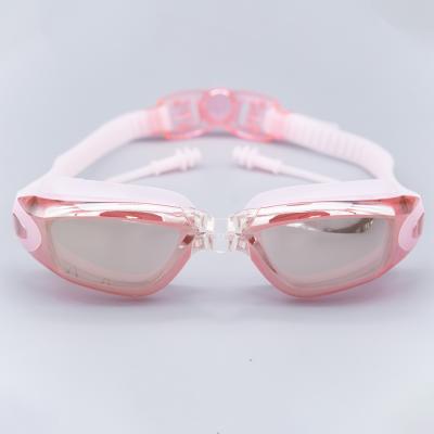 China UV Protection Anti Fog Race Swim Goggles Adjustable Silicone Strap for Women Men for sale
