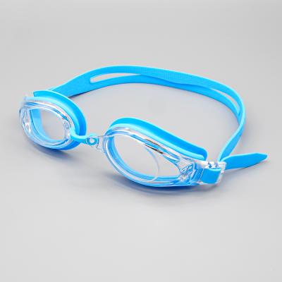 China Eco Friendly Adult Swimming Goggles PC Silicone Anti-Fog UV Protection Adjustable Strap 0.05kg for sale