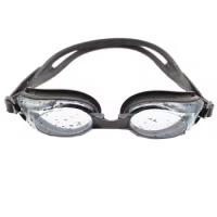 China Anti-Fog UV Protection Swimming Goggles with Silicone Seal for Adults Black 630AF for sale