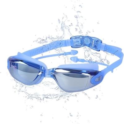 China Anti-fog UV Protection Swimming Goggles Soft Silicone Adult Unisex Water Sports 639ME for sale