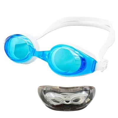 China Professional Anti-Fog Swimming Goggles with UV Protection Custom Logo for Adults PC Silicone for sale