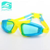 China Children Swimming Goggles Big Frame Anti-fog UV Protection Waterproof for Kids 4-16 Years for sale