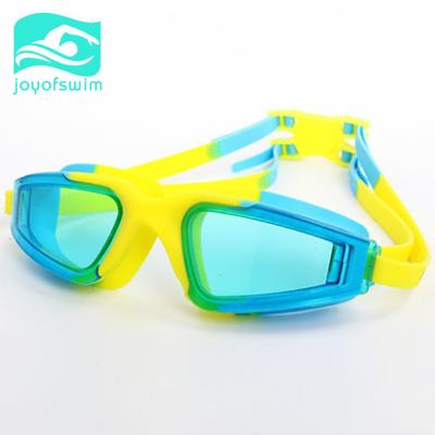 China Children Swimming Goggles Big Frame Anti-fog UV Protection Waterproof for Kids 4-16 Years for sale