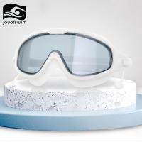 China Large Frame Silicone Swim Goggles Anti-Fog UV Protection Unisex Adult Diving Equipment 668ATE for sale