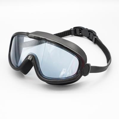 China Large Silicone Swimming Goggles for Adults Anti-Fog UV Protection PC Lens 690AF for sale