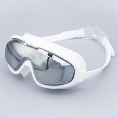 China Wholesale Custom Anti-Fog UV Protection Swimming Goggles with Automatic Adjustment Strap for Racing for sale