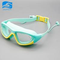 China Kids Anti-Fog Swimming Goggles PC Silicone UV Protection Adjustable Strap 800AFE for sale