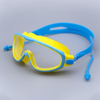 China Children Swimming Goggles Anti UV Anti Fog PC Silicone Ages 4-16 for sale