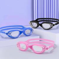 China Kids Anti-Fog Swimming Goggles with UV Protection PC Lens Silicone Gasket for Youth for sale