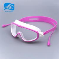 China UV Proof Kids Swimming Goggles Big Frame Anti-Fog Silicone Non Leaking 868AFE for sale