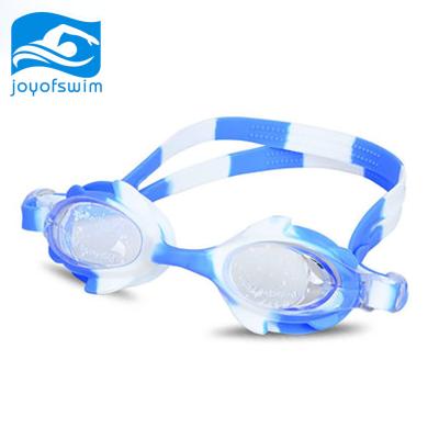 China Custom Logo Children Swimming Goggles No Leaking Anti Fog UV Protection for Ages 4-16 for sale