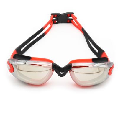 China Rainbow Plating Children Swimming Goggles With Comfortable Waterproof Vision for sale