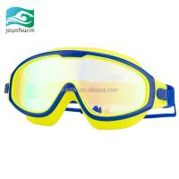 China Custom Logo Anti Fog Swim Goggles for Children 4-16 Years PC Silicone UV Protection for sale
