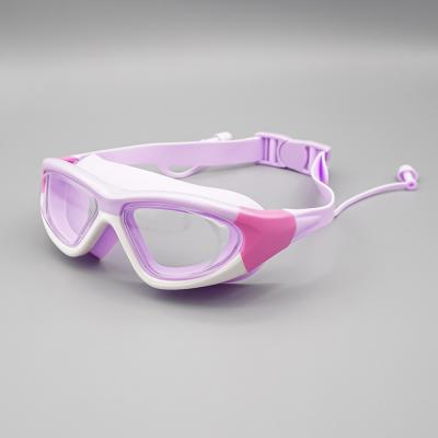 China Soft Silicone Anti-Fog Kids Swimming Goggles with Adjustable Strap for Eye Protection for sale