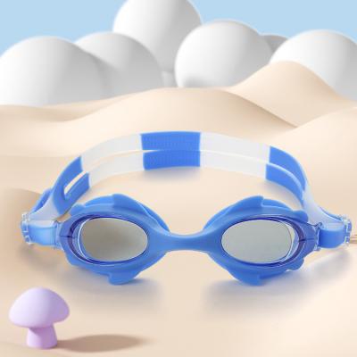 China Kids Anti-Fog Swimming Goggles UV Protection HD Vision Silicone Sealing Adjustable Strap for sale
