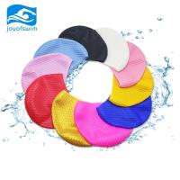 China Silicone Particle Swimming Cap Non-Slip Design for Adults and Children Comfort Fit Swim Cap for sale