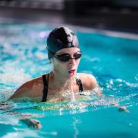 China Durable Silicone Swimming Cap Non Slip Printed Women Bathing Cap Custom ODM OEM for sale