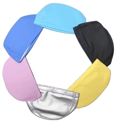 China Color Fading Resistant Waterproof Swim Cap Soft Silicone for Adults 100% Elasticity Unisex for sale