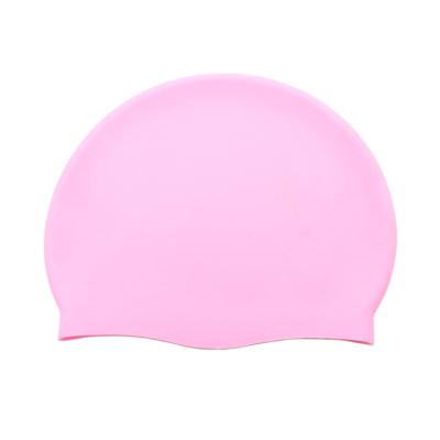 China Wholesale Waterproof Silicone Swim Caps for Women Adults Funny Design Soft Comfortable Sports Accessories 5 Colors for sale