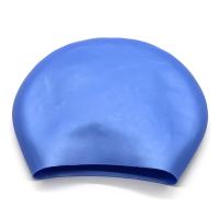 China Customizable Waterproof Non-Slip Silicone Swimming Cap for Men Women Children 100-500pcs MOQ for sale