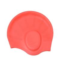 China Silicone Ear Protection Swim Cap with Soft Waterproof Design for Swimming and Water Sports for sale