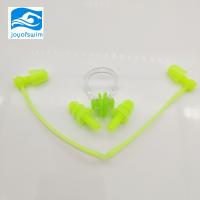 China Professional Silicone Nose Clip and Ear Plugs 3 Piece Set 6.5cm Waterproof for Swimming for sale