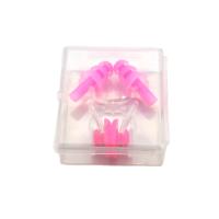 China Non Slip Dual Color Silicone Swimming Earplugs Hearing Protection for Water Sports 5 Pcs for sale