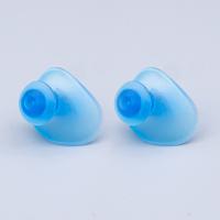 China Comfortable Professional Style Swimming Ear Plugs Silicone Plastic Material for sale