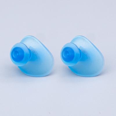 China Comfortable Professional Style Swimming Ear Plugs Silicone Plastic Material for sale