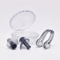 China Soft Anti Noise Waterproof Nose Clip and Ear Plugs Set 3.7cm Portable for Swimmers Divers for sale