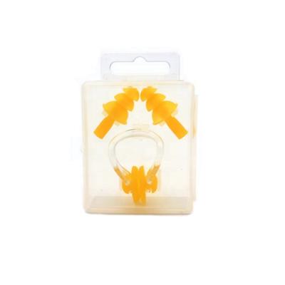 China High Grade Silicone Swimming Nose Clip and Ear Plugs Protective Kit 5 Pcs for sale