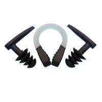 China Professional Silicone Nose Clip and Earplugs Set for Swimming Water Sports 3.8cm for sale