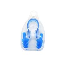 China Custom Silicone Nose Clip and Ear Plugs Set 30dB SNR Waterproof for Swimming Travel for sale